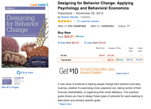 Designing for Behavior Change – Legal Design Lab